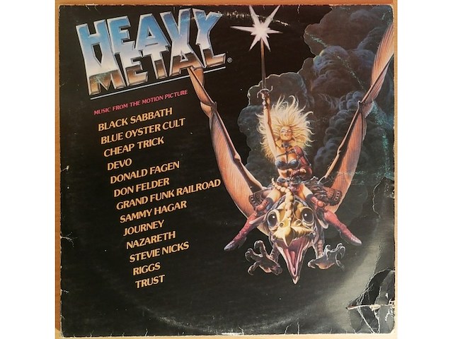 2LP V/A - Heavy Metal Soundtrack (1983) Sabbath, B.O.C.