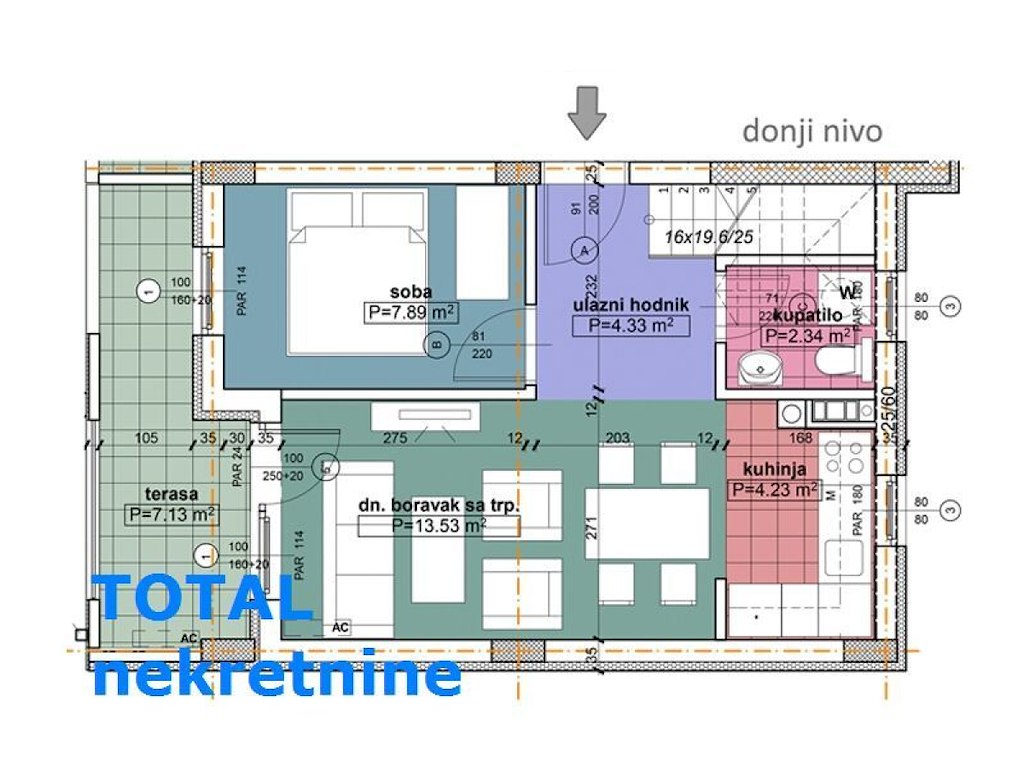 NOVI SAD - CENTAR - 122. 00 m2