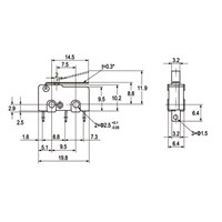 MIKROPREKIDAČ QS-5GL 5A 250V