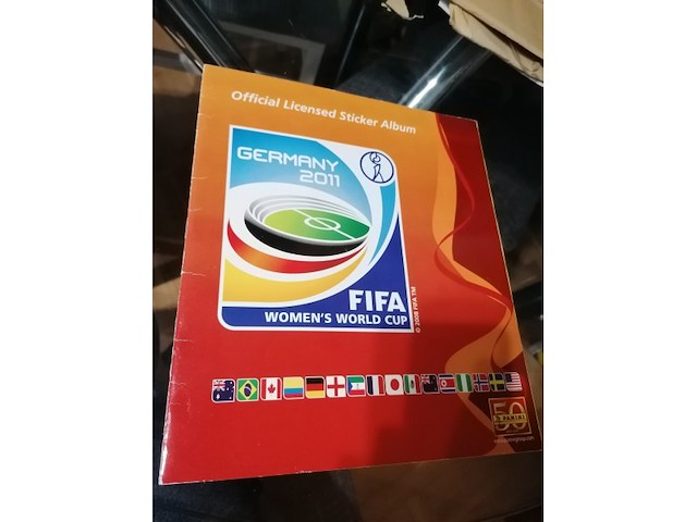 Album Panini Women`s World Cup Germany 2011.