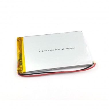 BATERIJA 3.7V 3500MAH 3670111-PCM LI-ION POLYMER