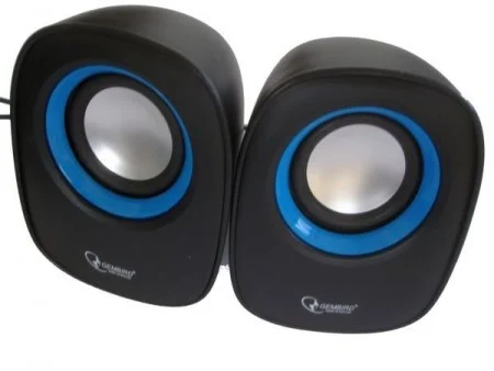 Gembird zvučnici SPK-111 Stereo 2X3W BLACK/BLUE( SPK107/Z )