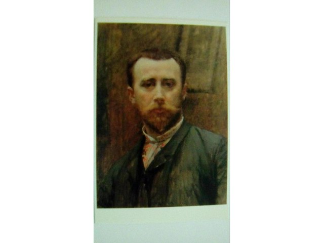 Vlaho Bukovac  Autoportret u narodnoj košulji  1889.