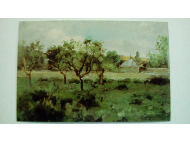 Vlaho Bukovac Pejzaž s Montmartrea II  1887