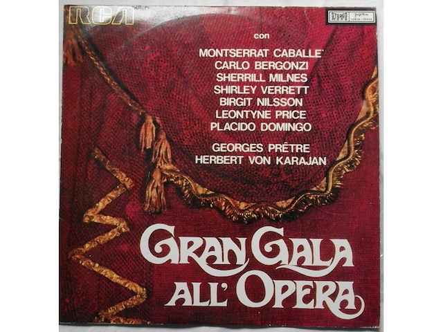 M.Caballe,P.Domingo...,H.V.Karajan-Gran Gala all` Opera