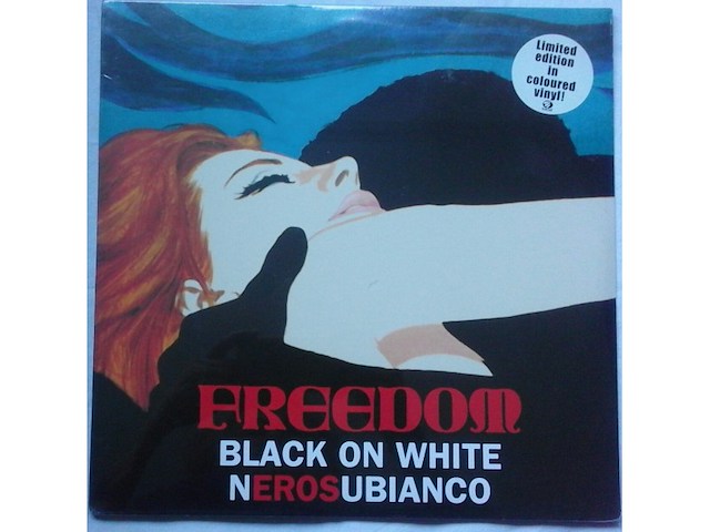 FREEDOM - BLACK ON WHITE- NEROSUBIANCO