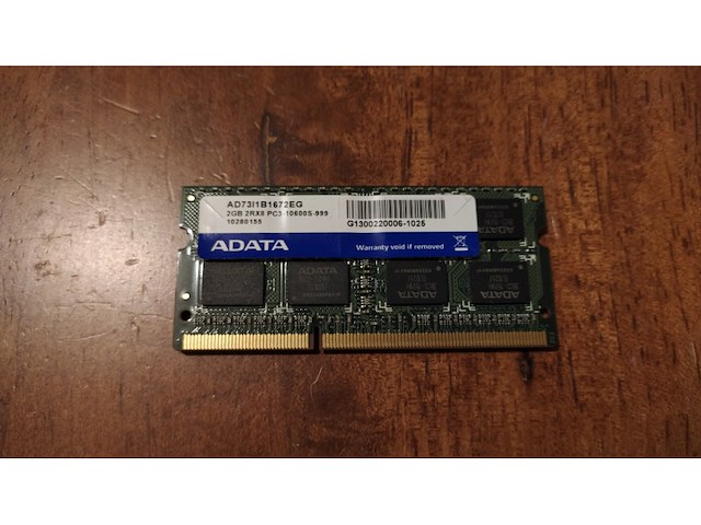 Ram memorija DDR3 A-DATA 2GB , 1333MHz , BR2