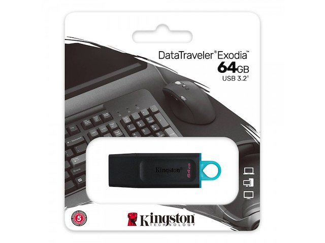 USB memorija 64GB KINGSTON DT Exodia 3.2