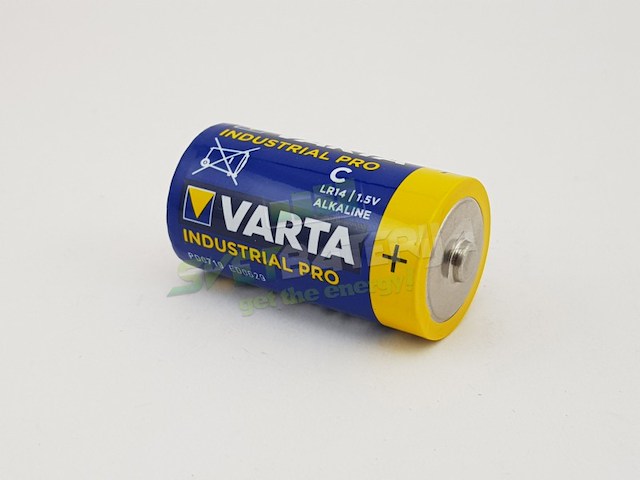 Baterija 1.5V C LR14  Alkalna Varta Industrial Pro