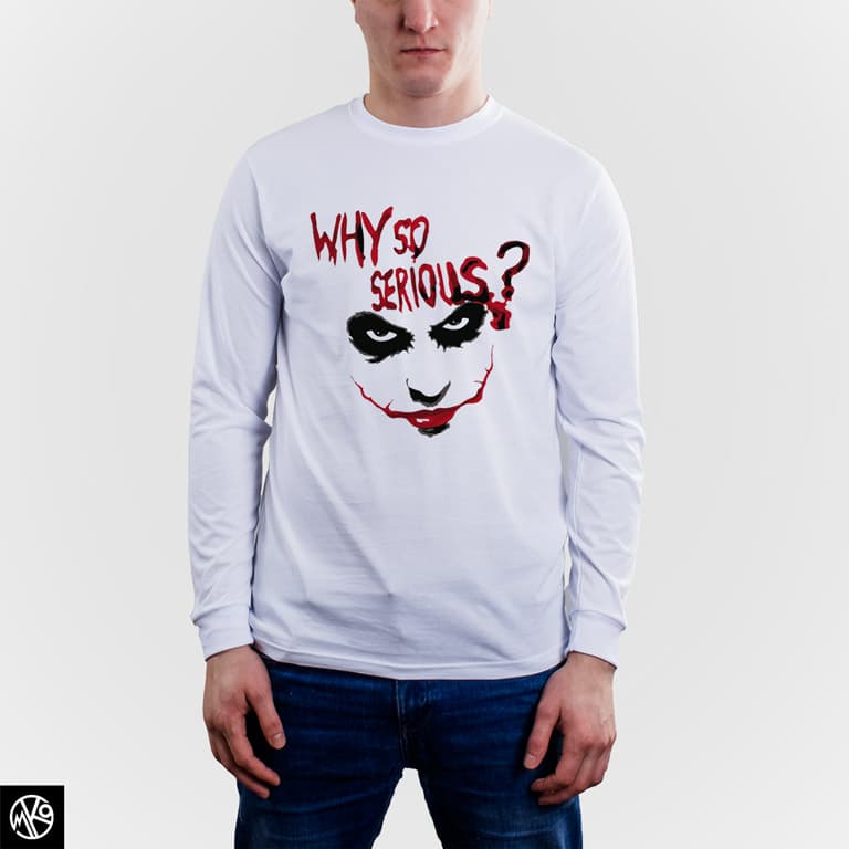 Why So Serious Joker majica dugi rukav