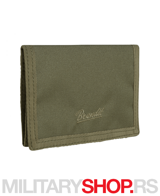 Muški novčanik Brandit olive 8065.1.OS