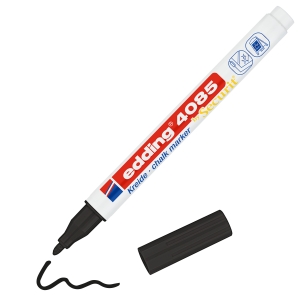 Marker za staklo CHALK MARKER E-4085 1-2mm standard Edding crna