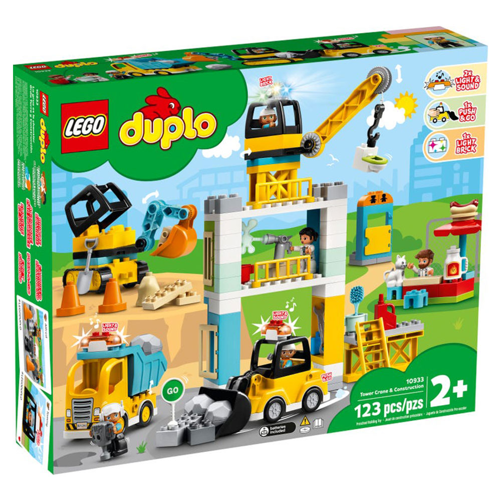 LEGO DUPLO Kran i gradilište