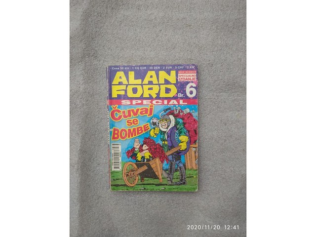 Alan Ford-Cuvaj se bombe