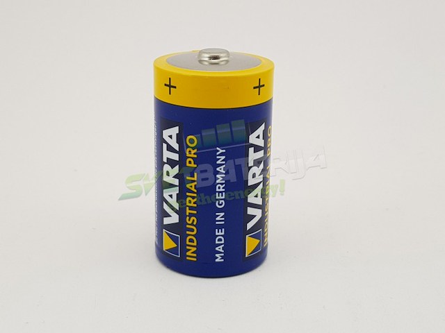 Baterija 1.5V D LR20 Alkalna Varta Industrial Pro