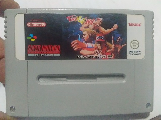 nintendo snes k fatal furu sa slika