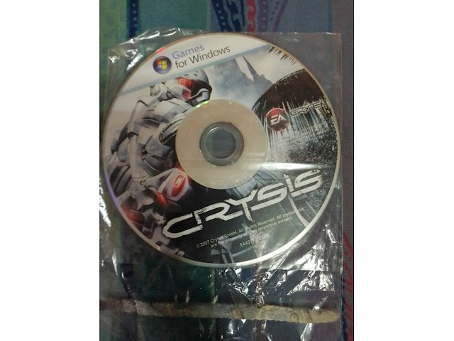 PC CD  GAMES FOR WINDOVS CRYSIS 2007