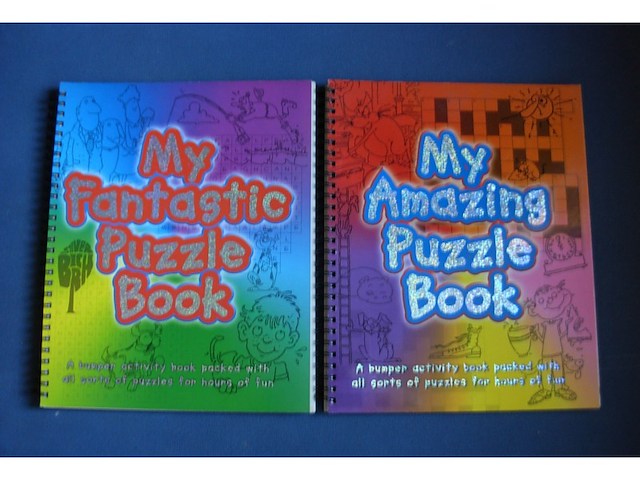 MY AMAZING/FANTASTIC PUZZLE BOOK