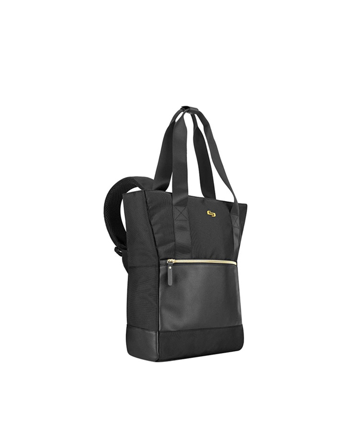 TORBA PARKER HYBRID LADIES TOTE BLACK Solo