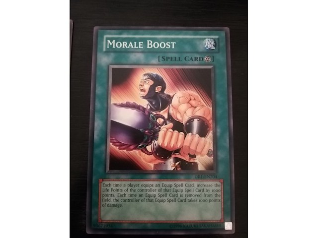 Yu-GI-OH!-  Morale Boost