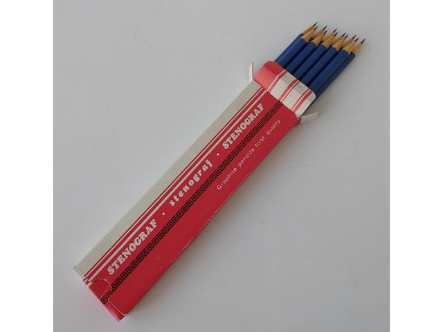 olovke grafitne TOZ STENOGRAF 3109 Made in Yugoslavia