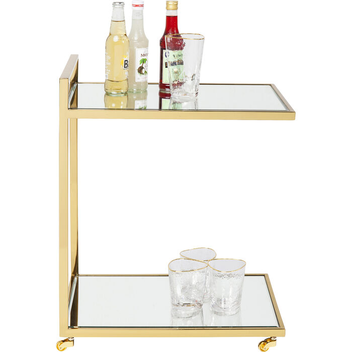 Bar Trolley Classy Gold