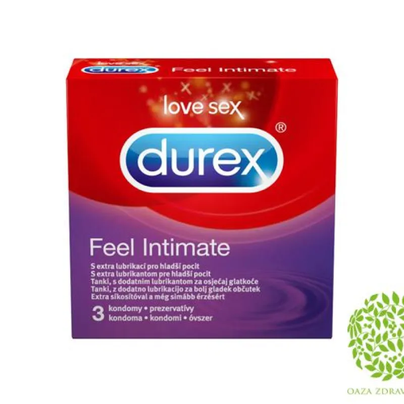 DUREX FEEL INTIMATE 3 kom.