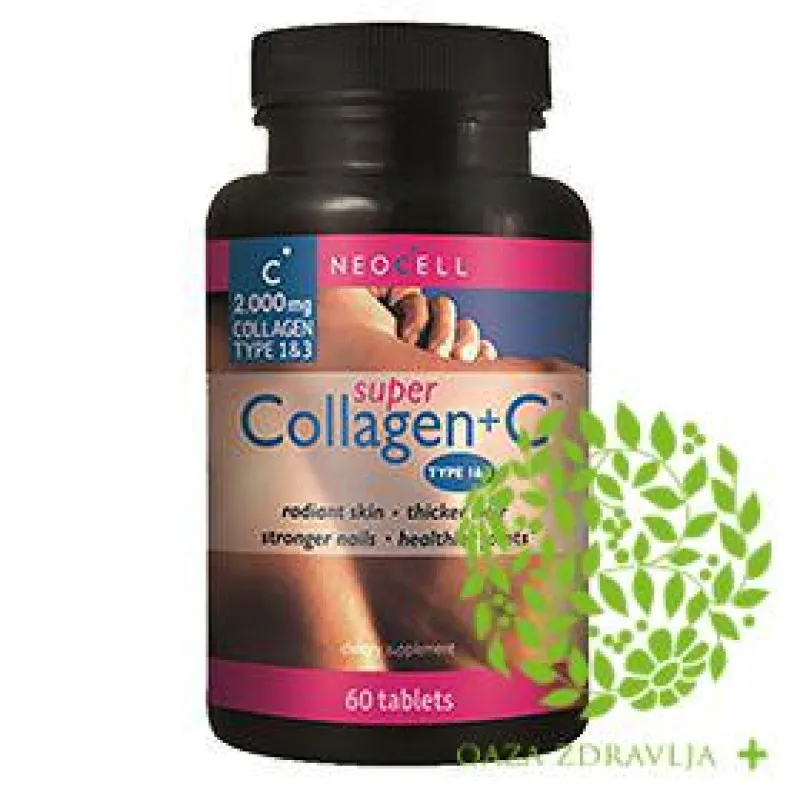 SUPER COLLAGEN + VITAMIN C 60 tableta