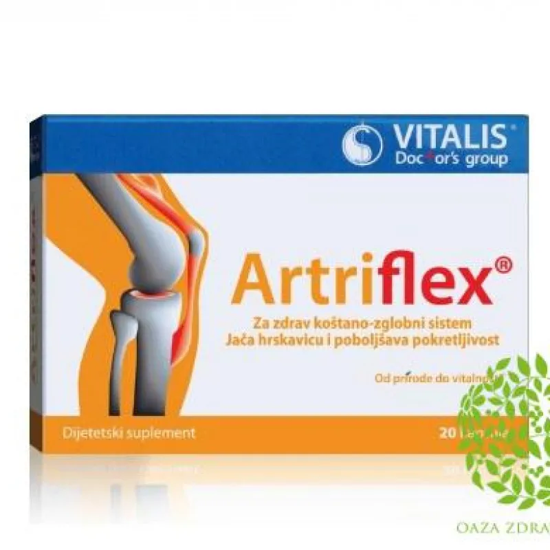 VITALIS ARTRIFLEX 20 kapsula