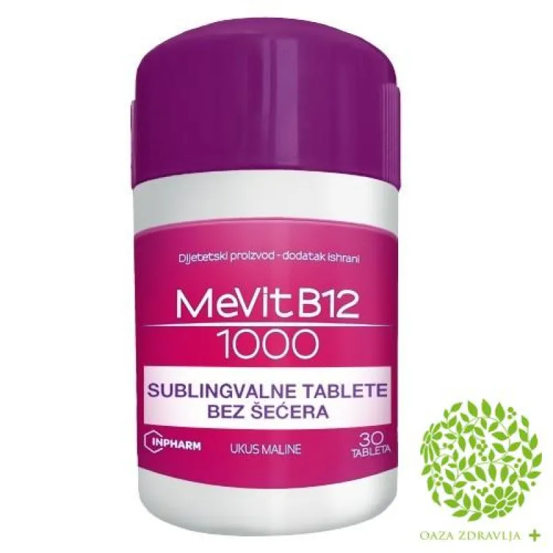 MEVIT B12 1000mcg 30 tableta