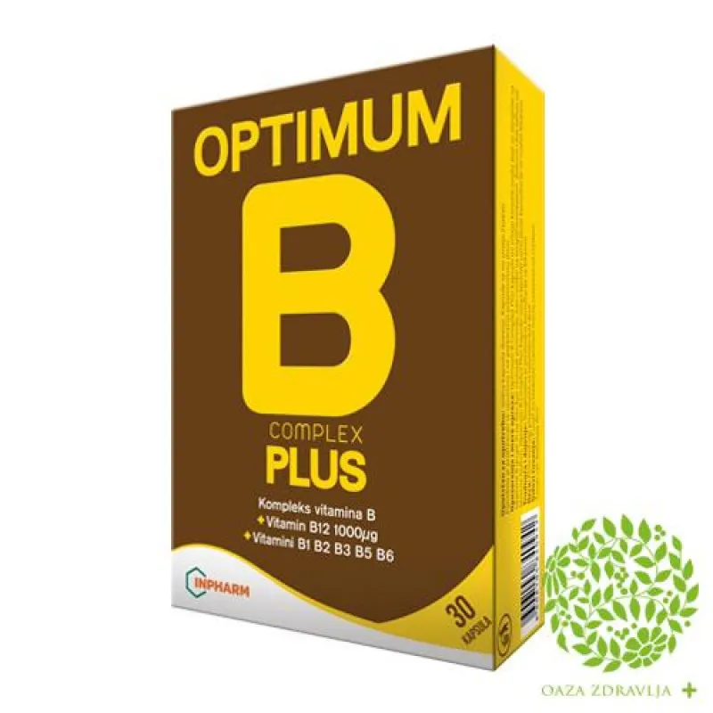 OPTIMUM B COMPLEX PLUS 30 kapsula