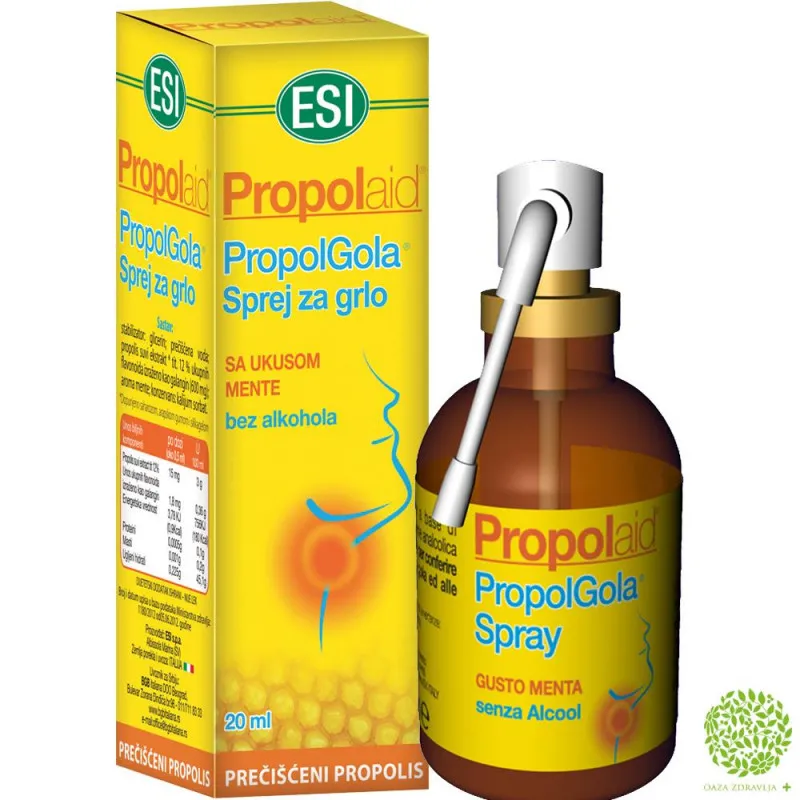 PROPOLGOLA SPREJ ZA GRLO 20 ml