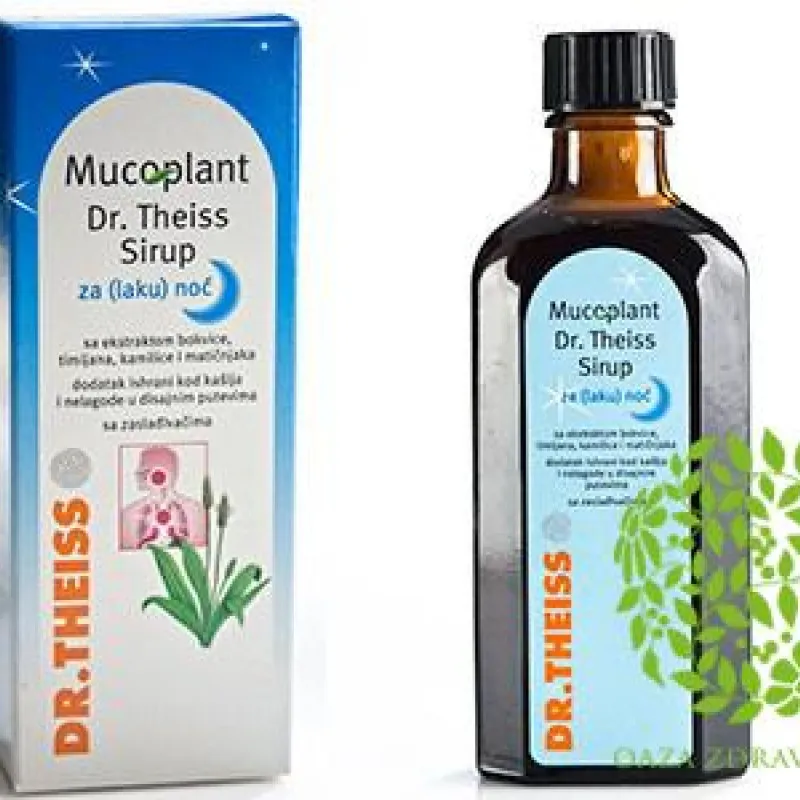 MUCOPLANT SIRUP ZA LAKU NOĆ 100 ml