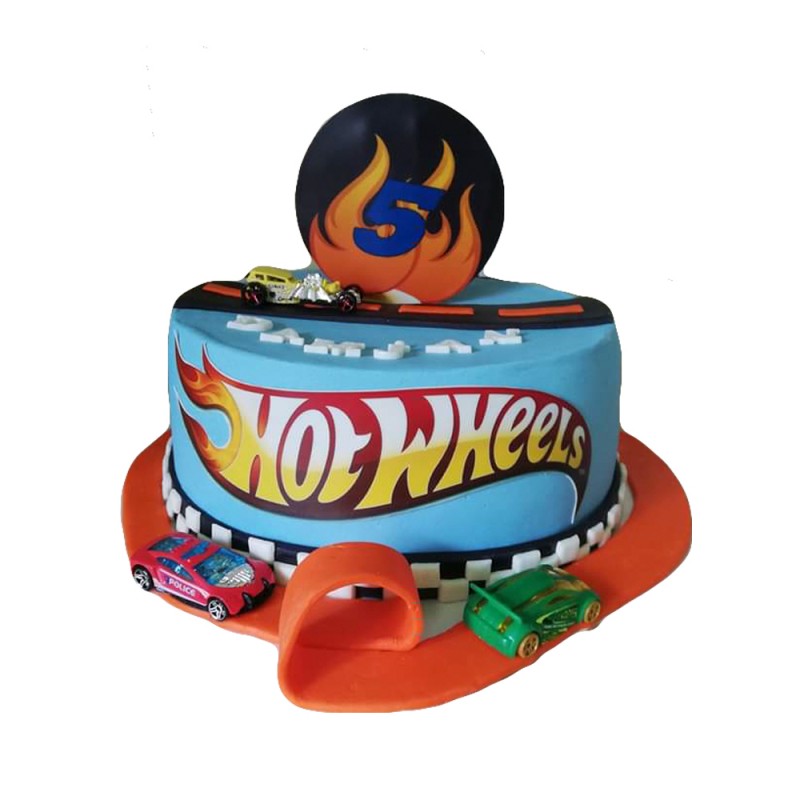 Decija rodjendanska torta Hot Wheels