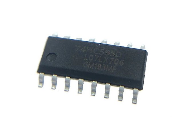 Shift register 74HC595N - OUTPUT 8 bitni SMD