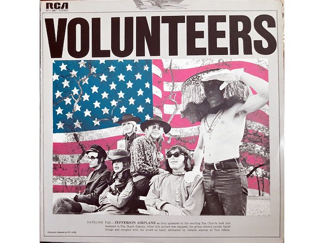 LP: JEFFERSON AIRPLANE - VOLUNTEERS (US PRESS)