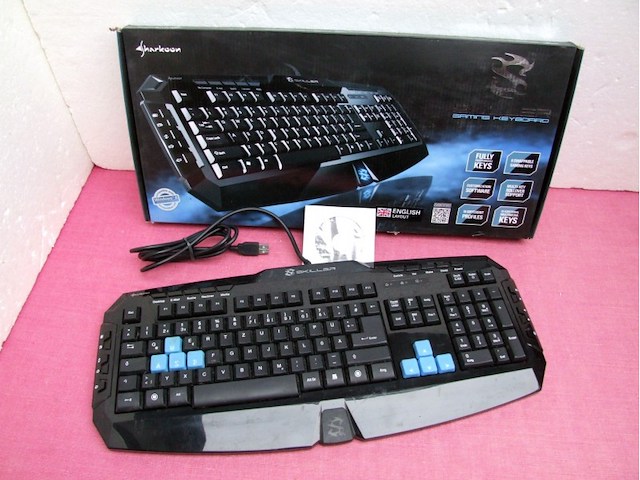 Sharkoon Skiller Gaming tastatura + GARANCIJA!