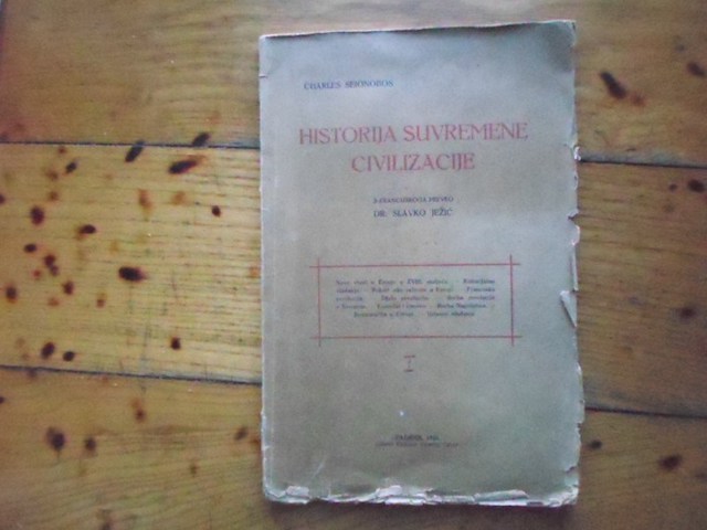 CHARLES SEIGNOBOS - HISTORIJA SUVREMENE CIVILIZACIJE 19