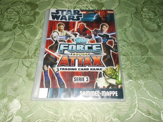 Star Wars - Force Atax - Topps album sa 180 kartica