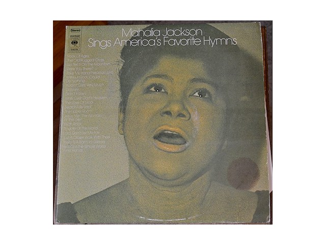 Mahalia Jackson Sings America`s Favorite Hymns (2 x LP)