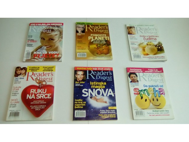 Readers digest  2007/2008   6 primeraka