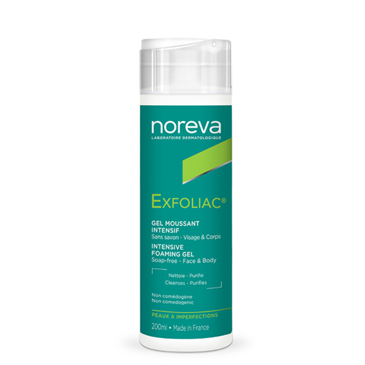 Noreva Exfoliac penasti gel za pranje 200ml