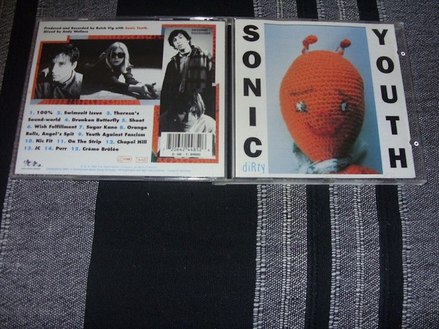Sonic Youth ‎– Dirty CD DGC Europe 1992.