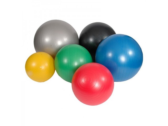 MSD AB Gym ball-lopta za vežbanje SREBRNA