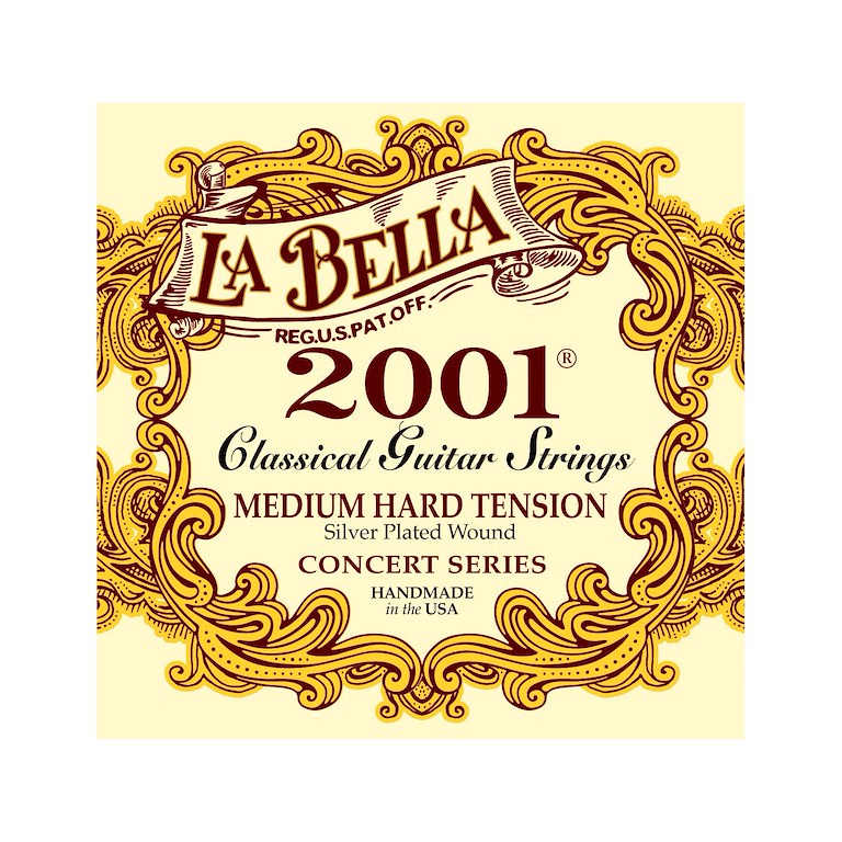 LA BELLA 2001 CLASSICAL – MEDIUM HARD TENSION