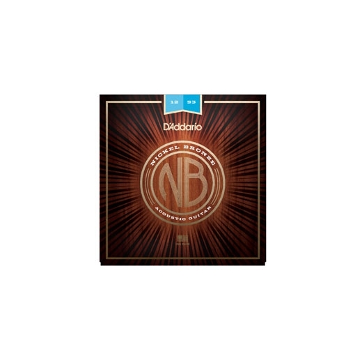 D`ADDARIO NB1253 NICKEL BRONZE ŽICE ZA AKUSTIČNU GITARU, LIGHT, 12-53