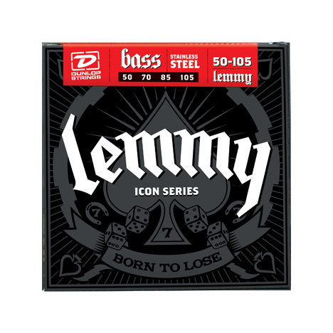 JIM DUNLOP LKS50105 LEMMY SIGNATURE BASS STRINGS