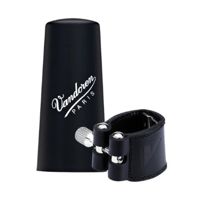 VANDOREN BB CLARINET LEATHER LIGATURE + PLASTIC CAP