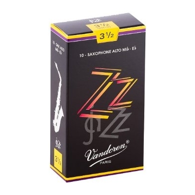 VANDOREN BOX OF 10 JAZZ ALTO SAX REEDS N 3.5