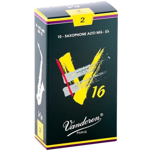 VANDOREN BOX OF 10 V16 ALTO SAX REEDS N 2